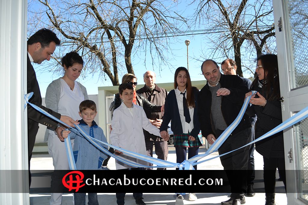 Inauguraron el SUM de las Escuelas Normal y Nacional | Chacabuco en Red