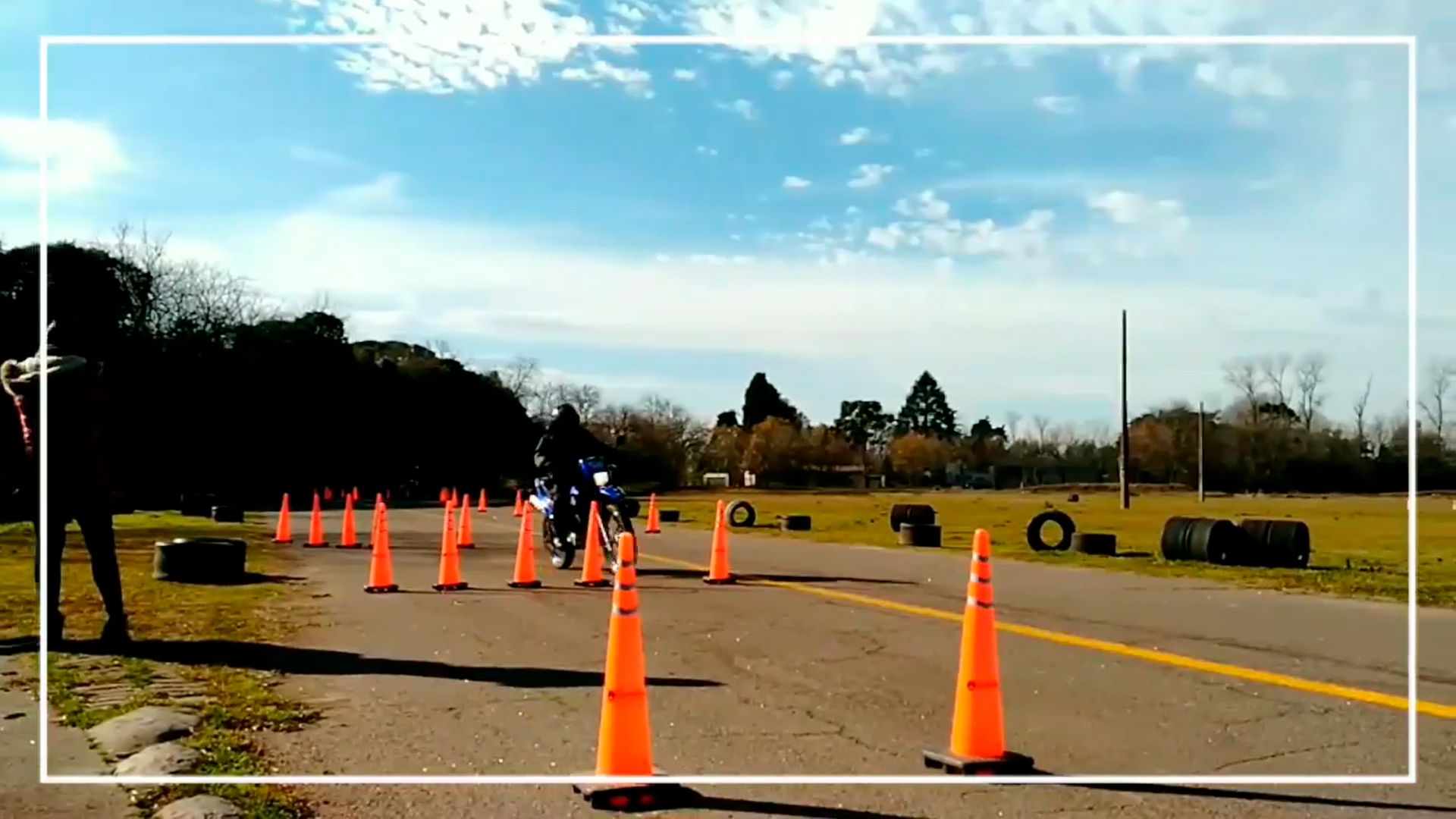 Inauguraron la pista de manejo de motos | Chacabuco en Red